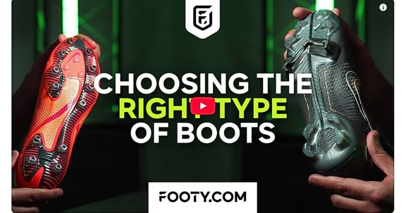 The different types of football boots explained | Surface Type Guide ...
